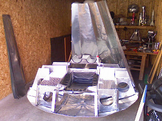 Mercury Capsule: Merucy capsule under construction: