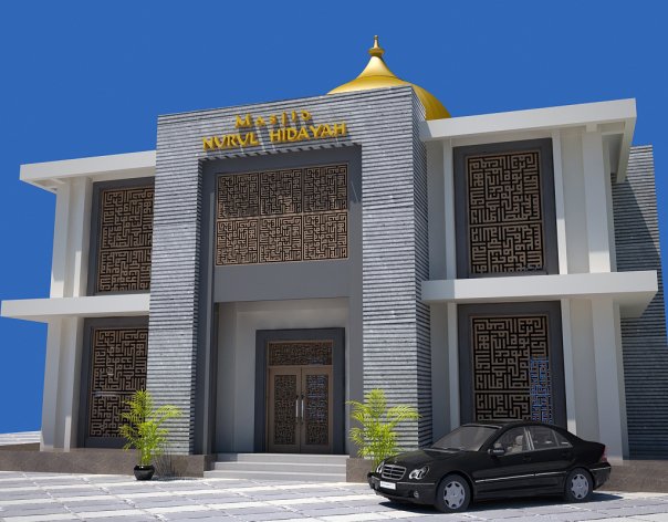 interior design home: Mesjid Nurul Hidayah-Enrekang