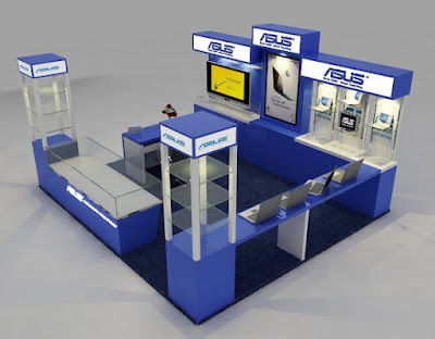 interior design home: Booth Asus - MTC