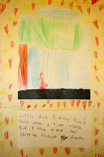 Parent Art Docents: Funky Illuminated Fairy Tales