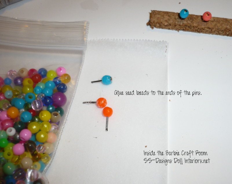 Inside The Barbie Craft Room: Barbie Craft Project: Bulletin Board