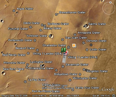 Bessemer Science and Nature: Google Mars