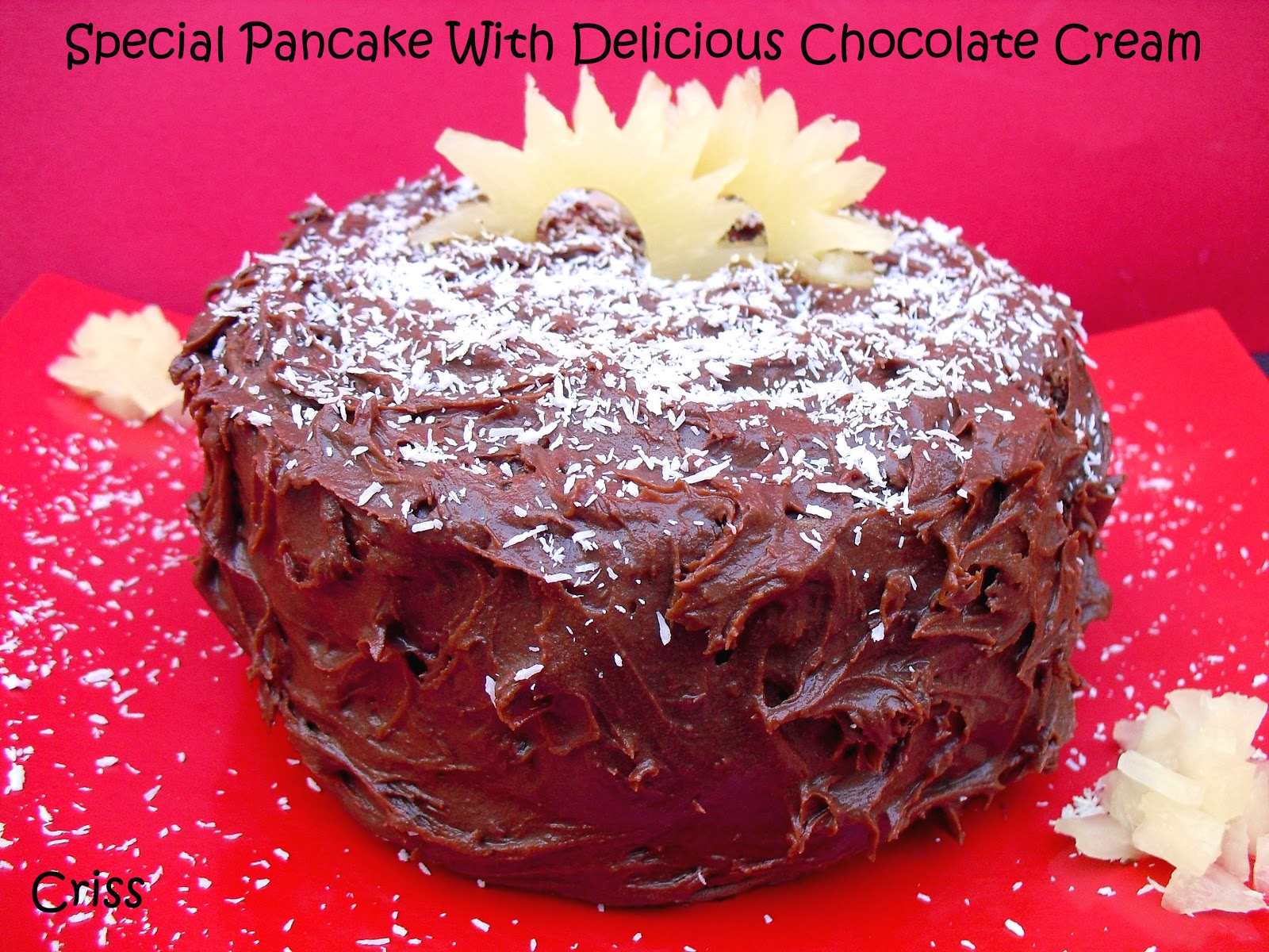 ALIMENTA: SPECIAL PANCAKE WITH DELICIOUS CHOCOLATE CREAM