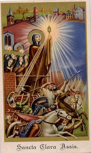 TRINITY ACRES: Happy Feast of St. Claire