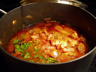 Sizzling Indian Recipes.....: Spicy Indian Chicken Curry with Mexican ...