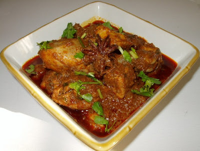Sizzling Indian Recipes.....: Spicy Indian Chicken Curry with Mexican ...