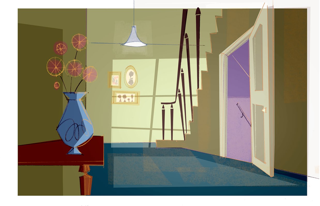 Mike Zarb: Production Design: 2-D animation