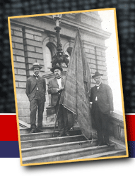 Iowa Battle Flag Project: 22nd Iowa Infantry, Company D flag