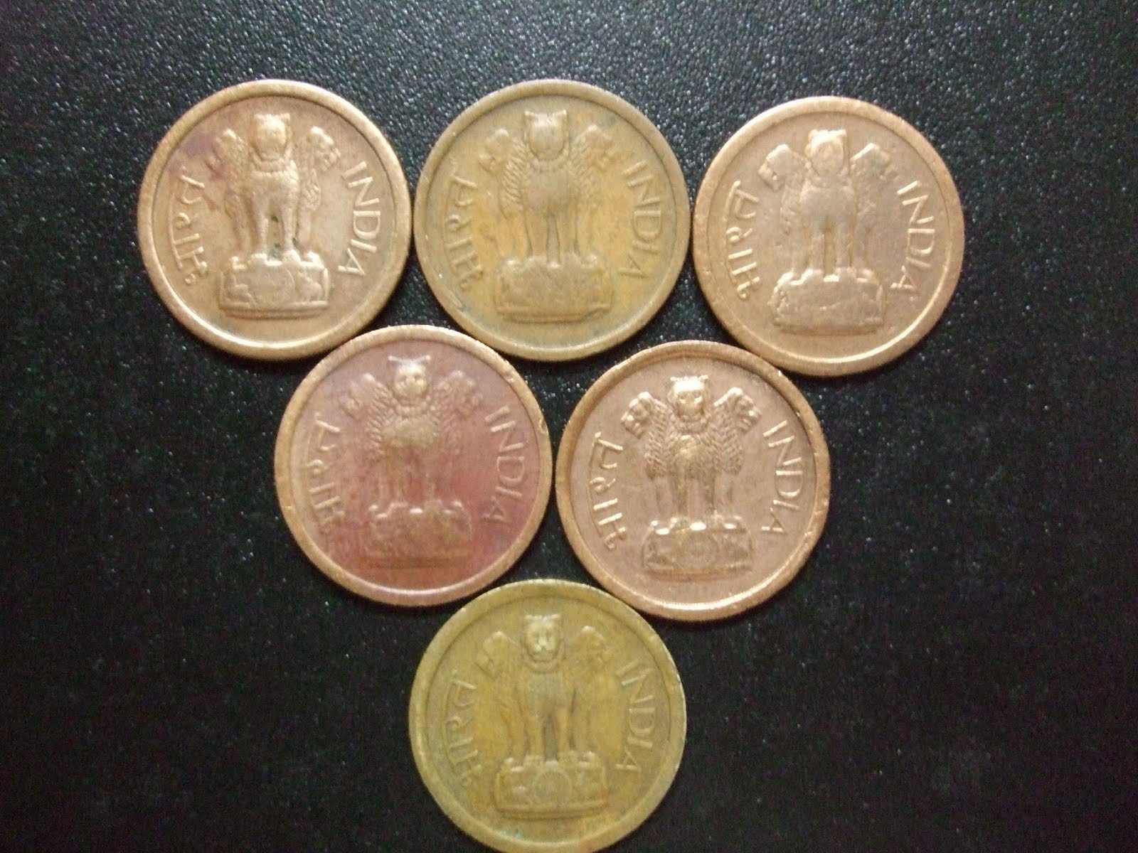 Republic India coin collection: 1 Paisa Collection