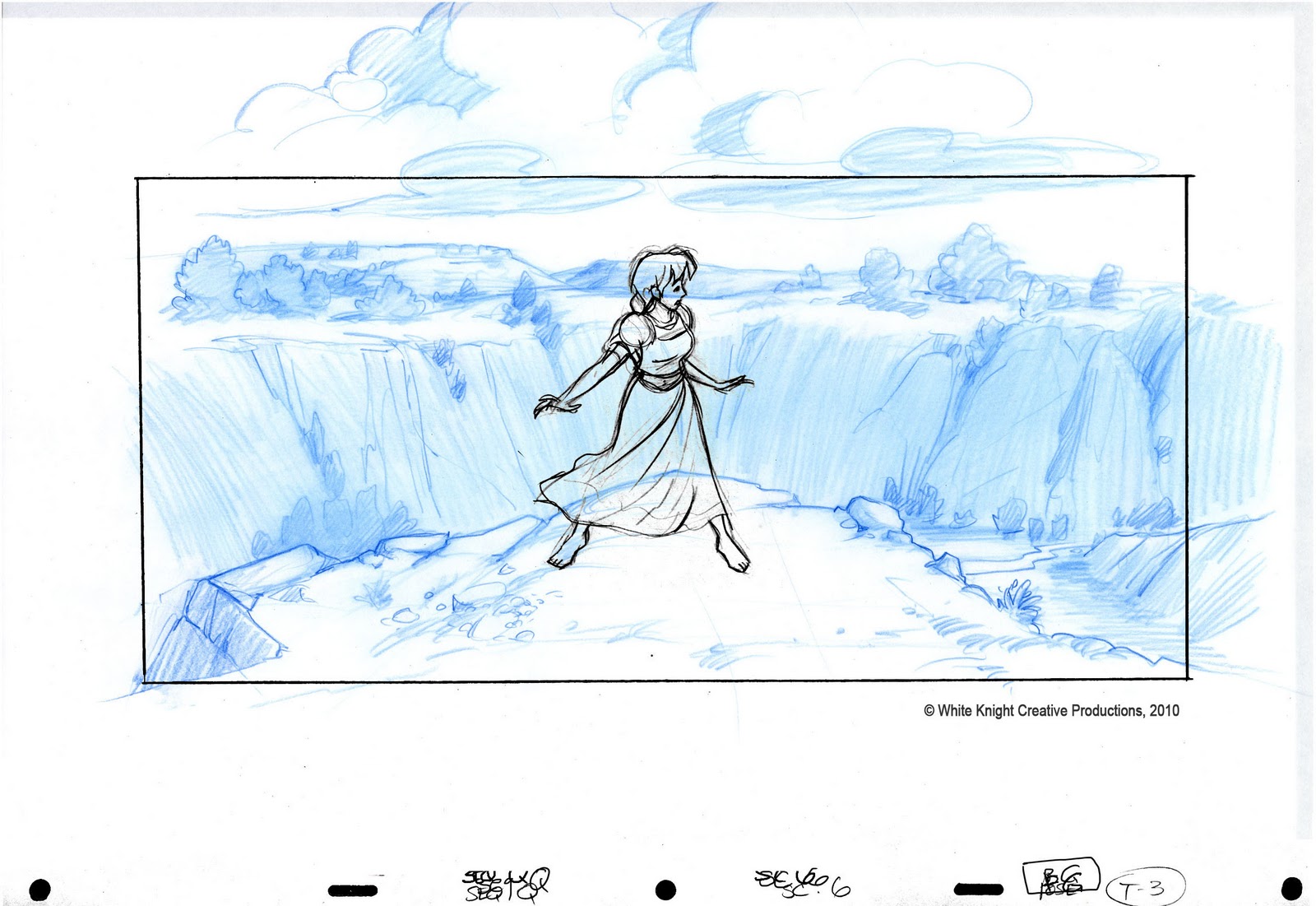 Layout work done by Golden Street Animation Productions