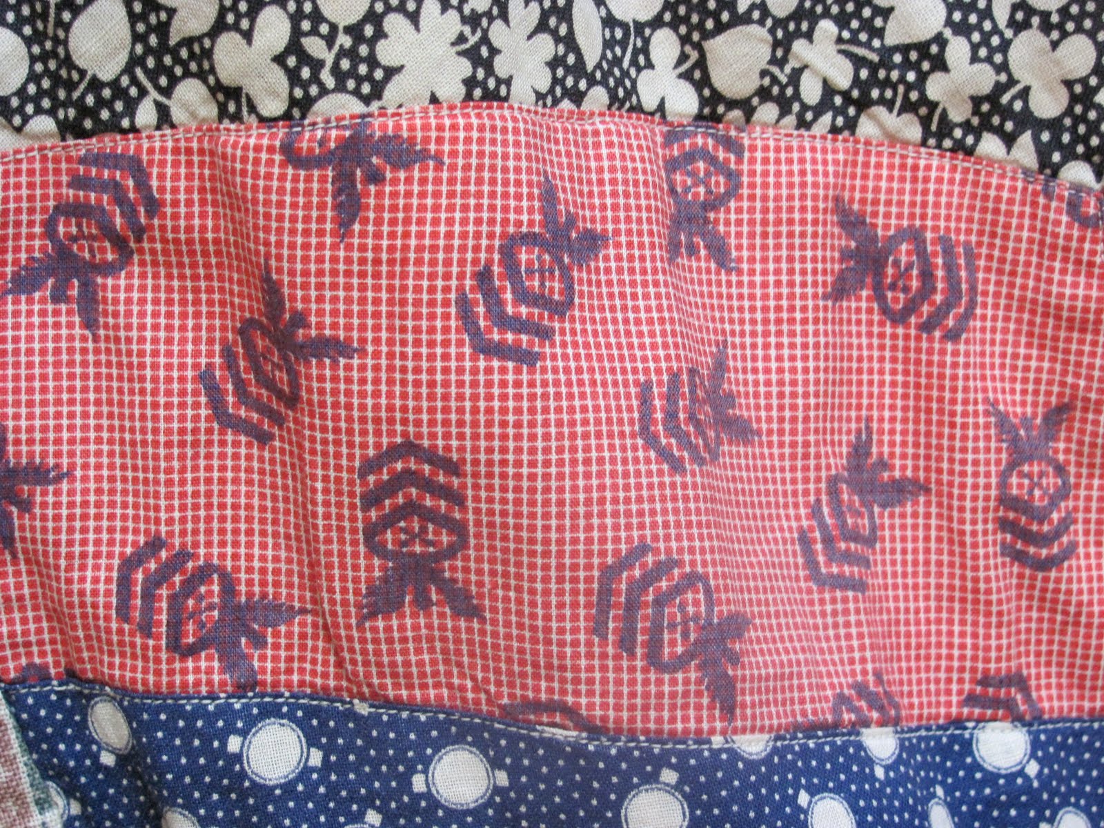 Quilt History Reports: Patchwork Dress - WWII Era