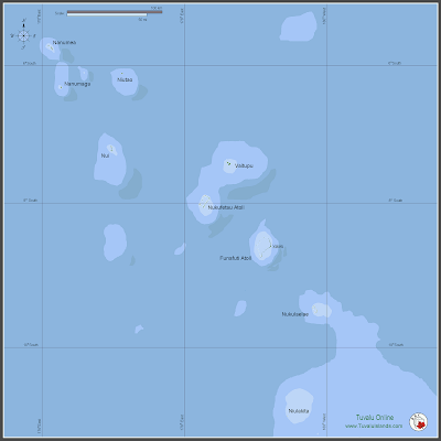TUVALU MAPS AND FLAG ~ Klima Naturali™