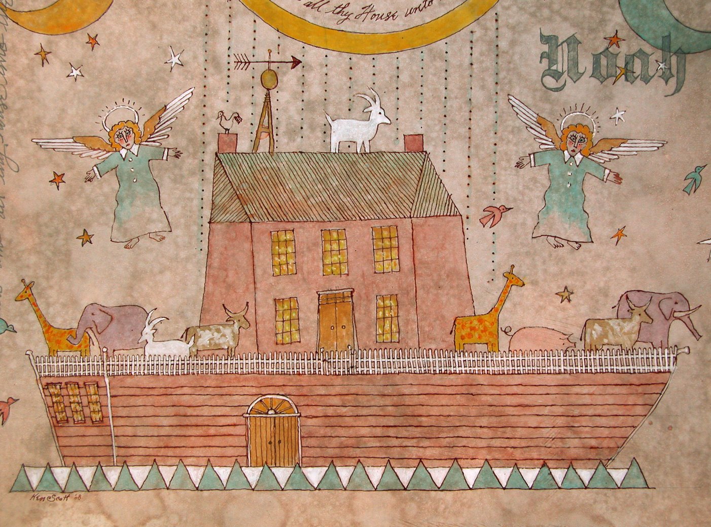 Ken Scott American Frontier Artist: Noah's Ark