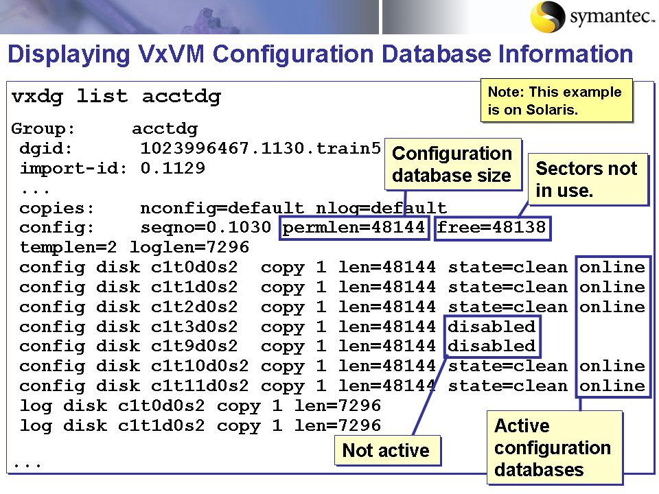 Solaris Expert Corner: Lesson 2: Managing Devices Within the VxVM ...