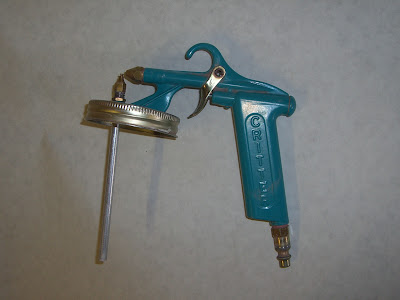 Let's Talk Wood: My low tech spraying system