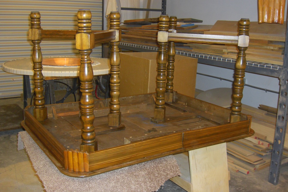 Let's Talk Wood: Antique table repair - part one