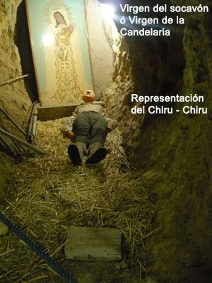 La Virgen del Socavón y el Chiru Chiru ~ Virgen del Socavón