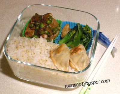 Pork Chops and Gyoza Bento - Roti n Rice