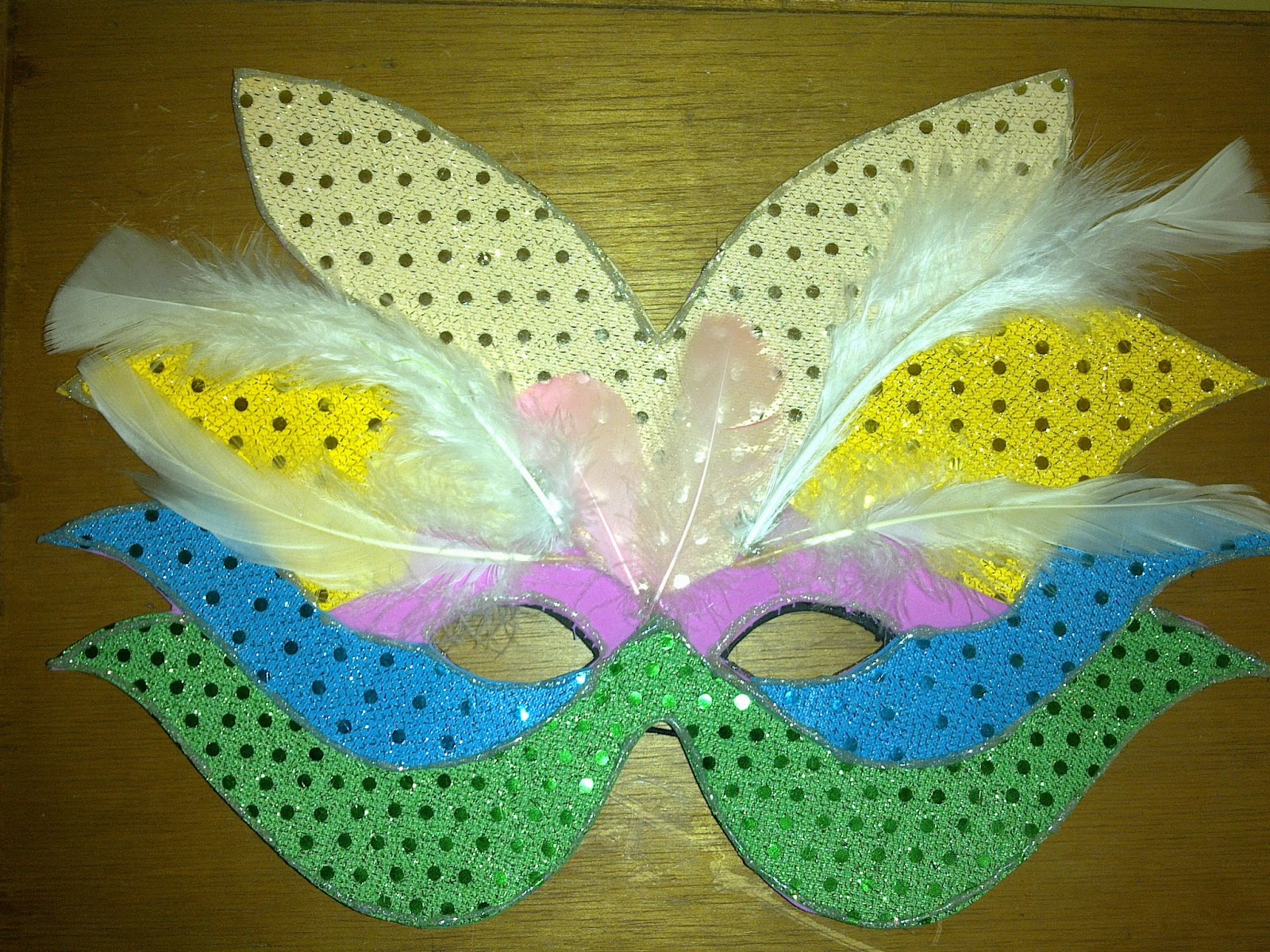 AREKA Crafts Manualidades: Antifaz