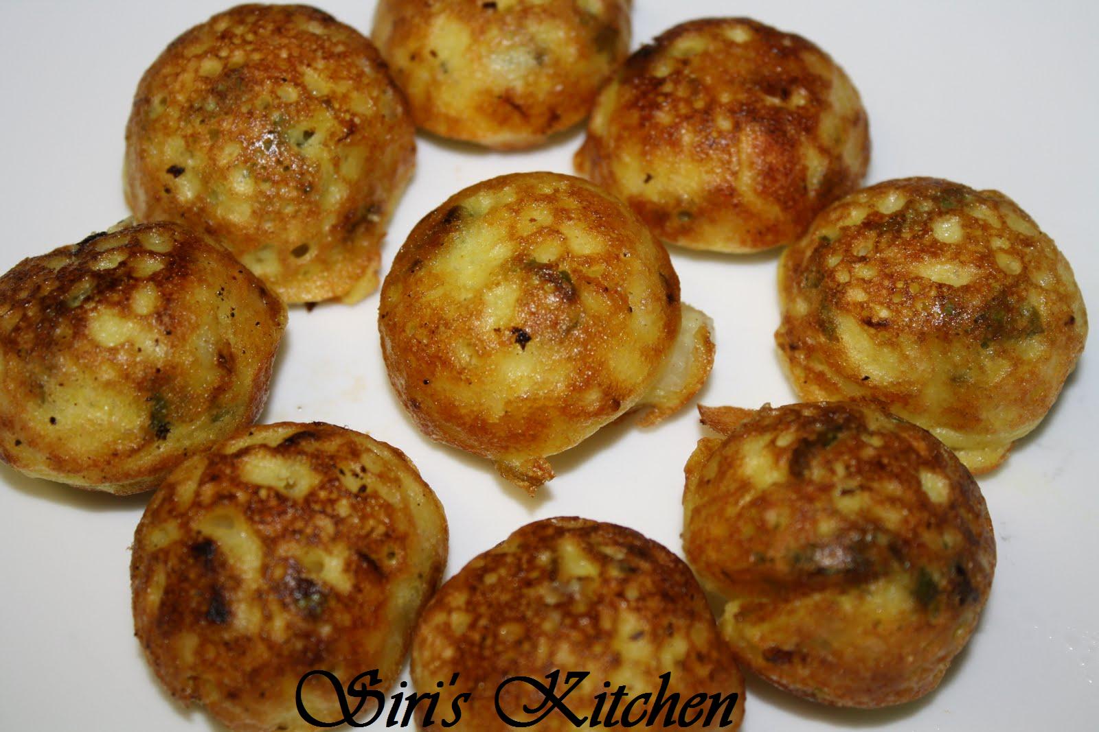 Siri's Kitchen: Guntha Ponganalu