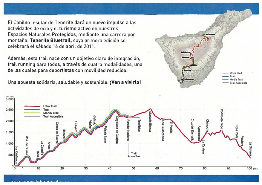 VIDA TRAIL: Tenerife BLUETRAIL