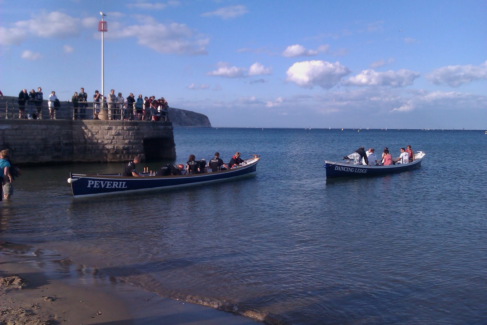 Lifeboat Scrapbook: More pulling...