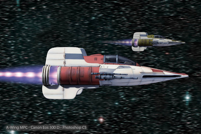 MODELKIT WORKSHOP: A-Wing Star Wars : MPC