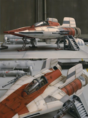 MODELKIT WORKSHOP: A-Wing Star Wars : MPC