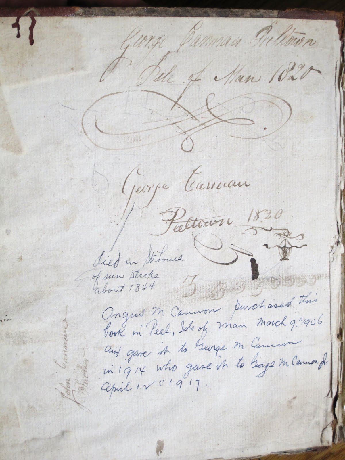 Cannundrums: Captain George Cannon: Logbook of the Iris