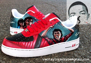 Van T Monroe: Michael Jackson Thriller Sneakers