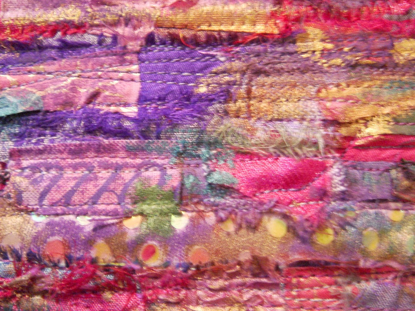 StitchyTreasures: Crazy Fabric