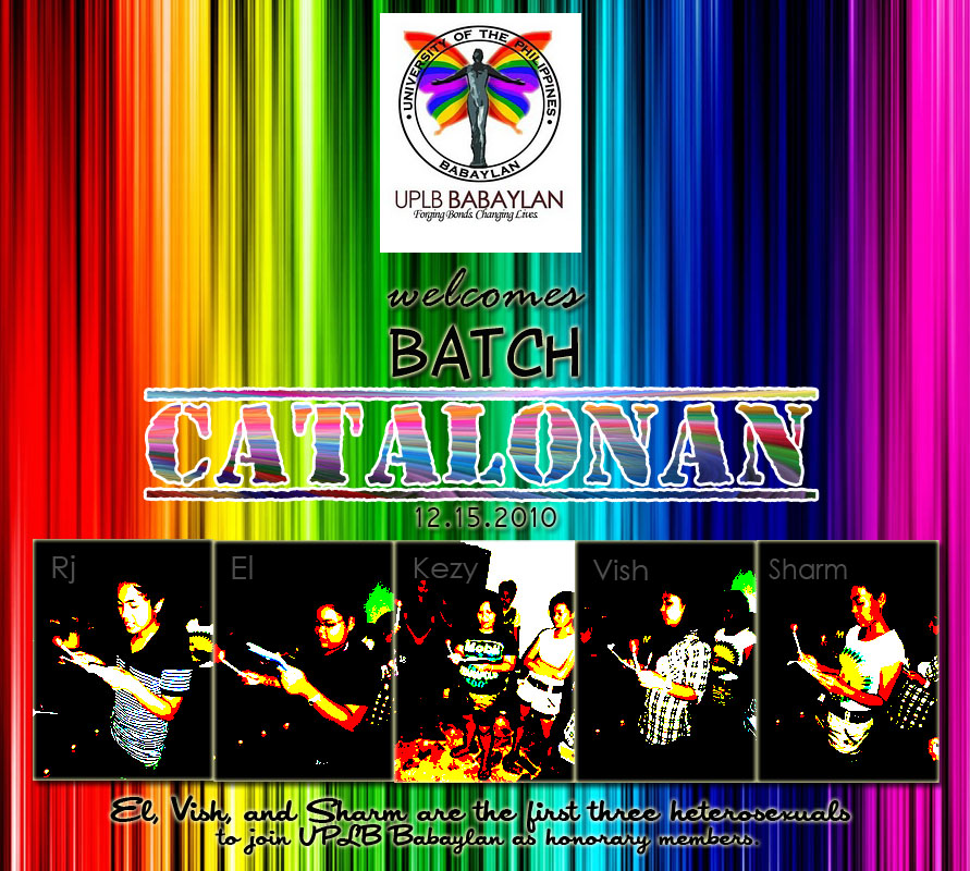UPLB Babaylan: Welcome, Batch Catalonan!