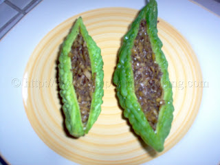 Kalounji (Stuffed Caraili / Karela)