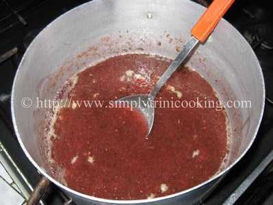 Sorrel Jam | Simply Trini Cooking