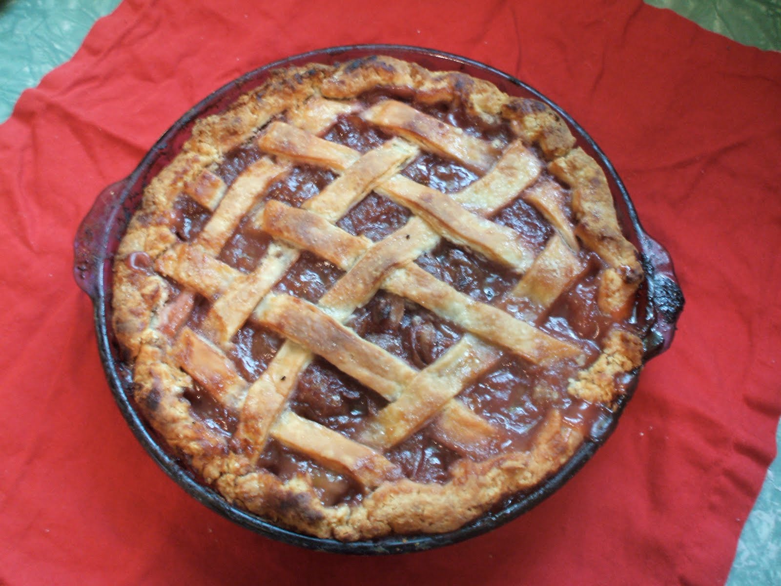 Nothing in the House: Muscadine Hull Pie