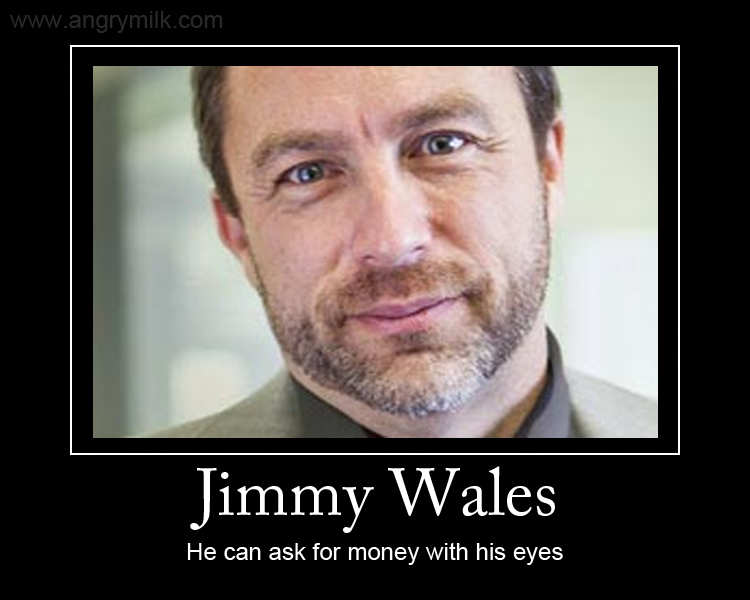 GoogleFox: Fundraising Wikipedia (Jimmy Wales) Help!