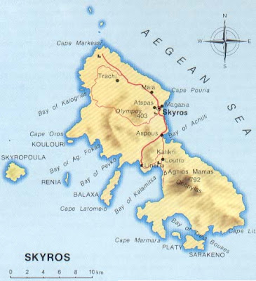 Σκύρος: SKYROS ISLAND - Η ΔΙΑΔΡΟΜΗ