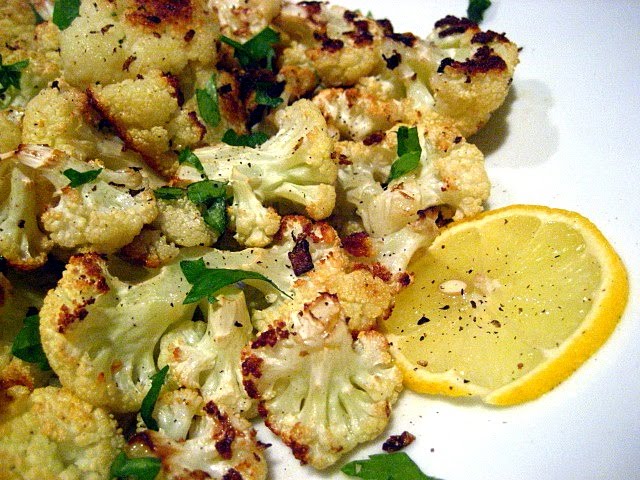 Roasted Cauliflower w/ Preserved Lemon