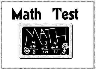 Free Posters and Signs: Math Test