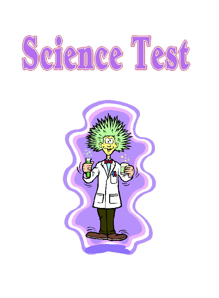 Free Posters and Signs: Science Test