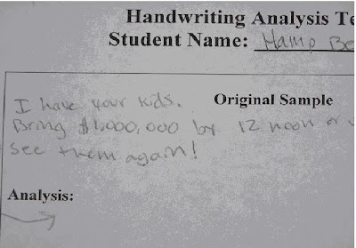 forensics: Handwriting Analysis in Forensic Science