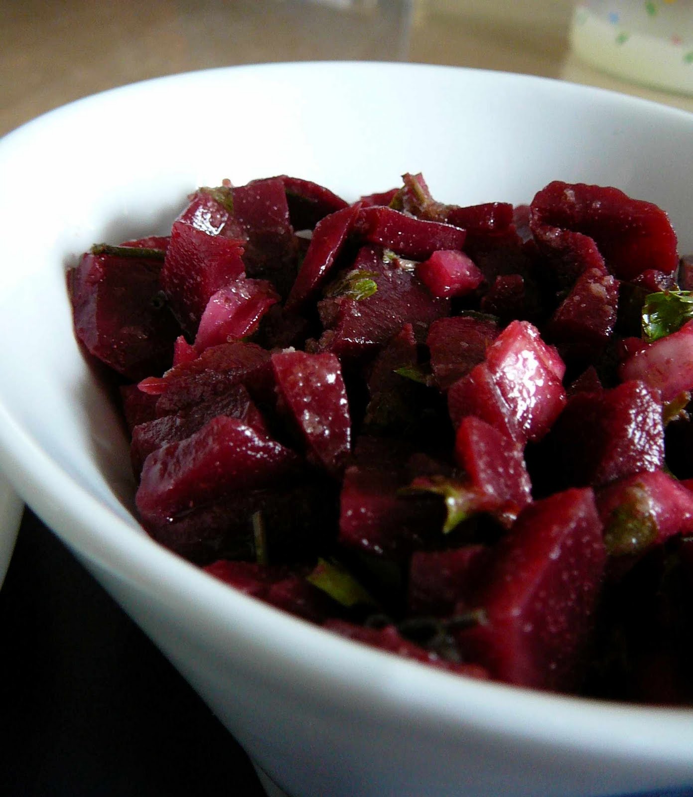 Salade de betteraves - Chroniques Gourmandes