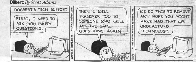 CIS120: Dogbert's Tech Support