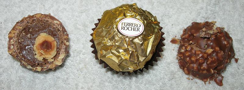 Cooking with all 5 senses: Ferrero Rocher: all 5 senses