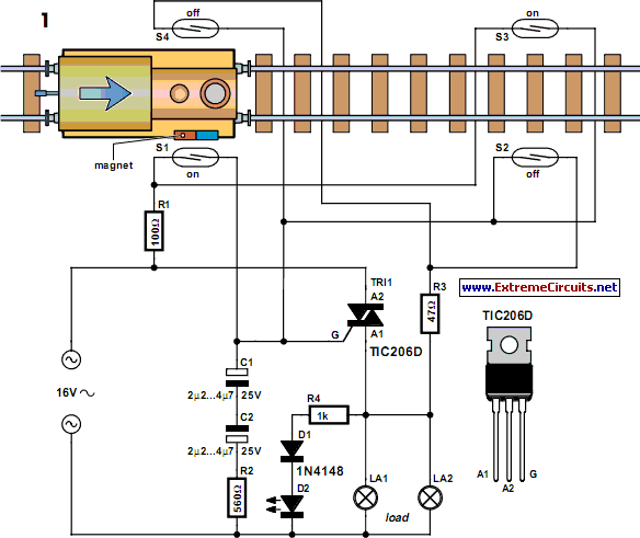 CIRCUIT: Power Flip-Flop Using A Triac
