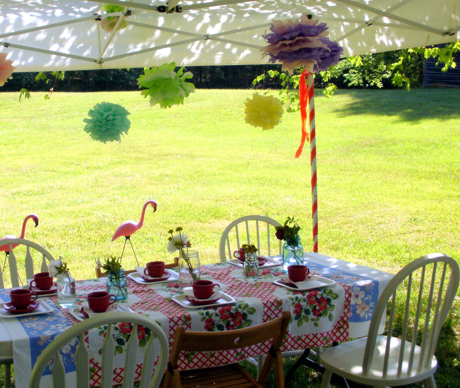 Little Red Roost: The Mad Hatter's tea party