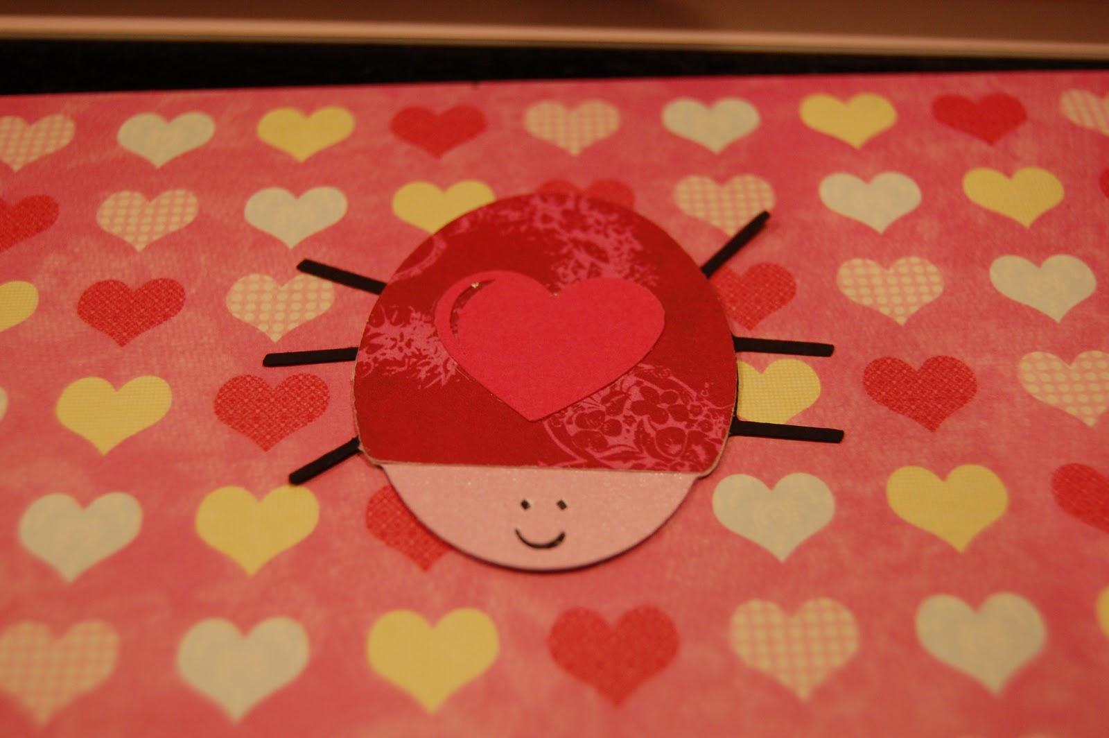 She's a Sassy Lady: Love Bug Bobble Card