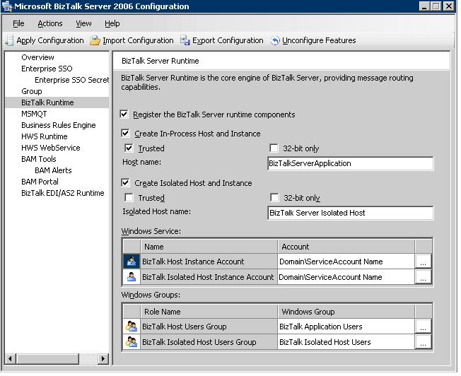 raj.webjunky: Configure BizTalk Server in Multi-server Environment