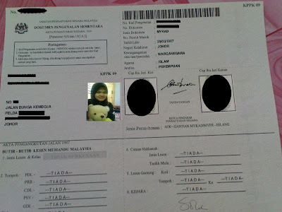 .: prosedur untuk wat IC baru (hilang or kes tertentu)