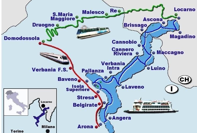 Stresa: Riparte oggi il Lago Maggiore Express, il tour scelto da 55 ...